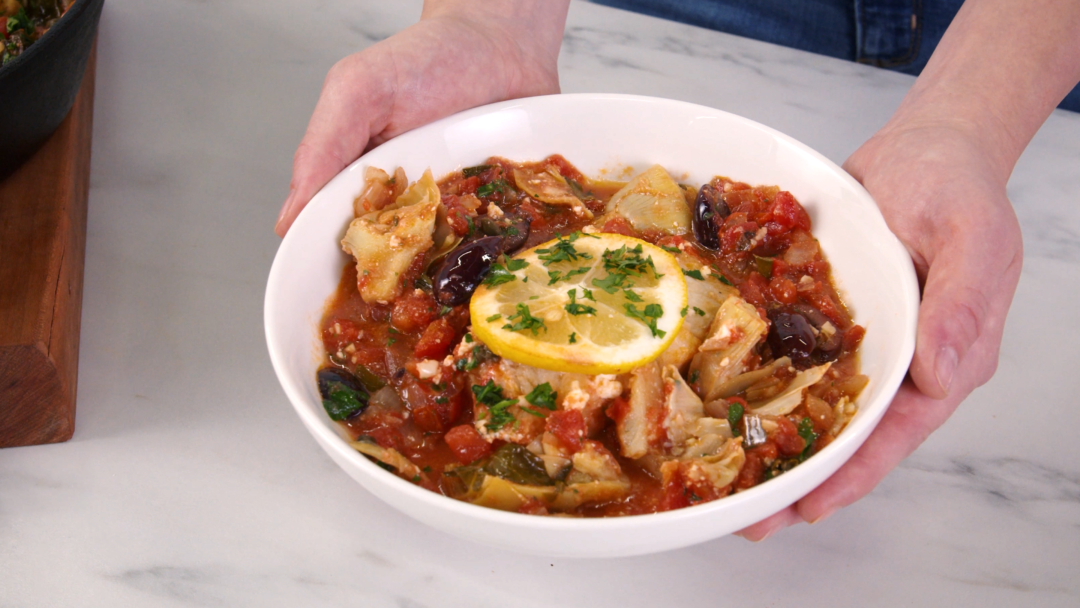 Mediterranean Baked Fish